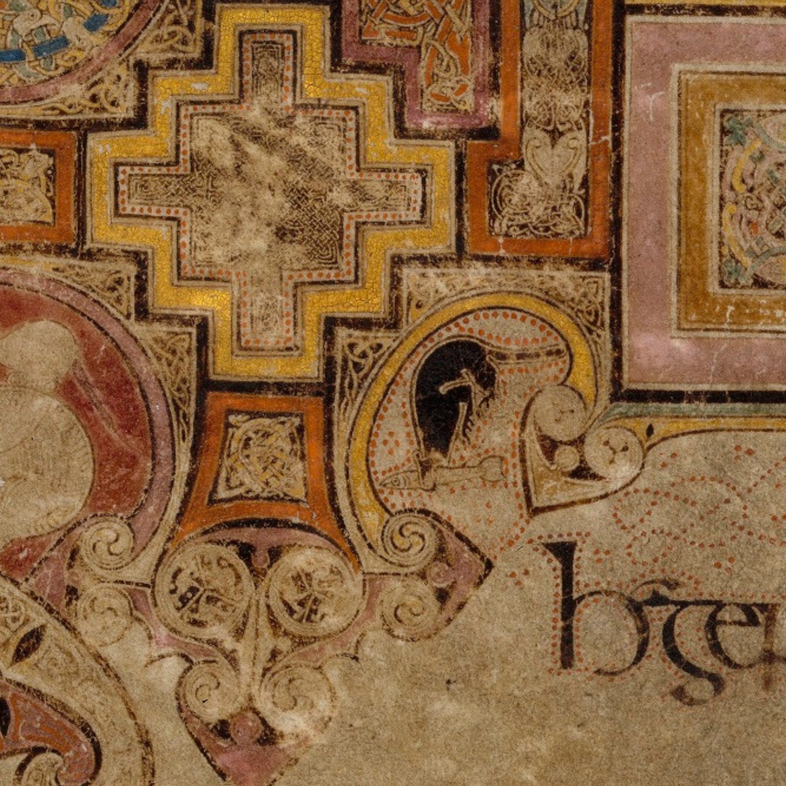 Symbolism in the Book of Kells: the Chi Rho page | Visit Trinity