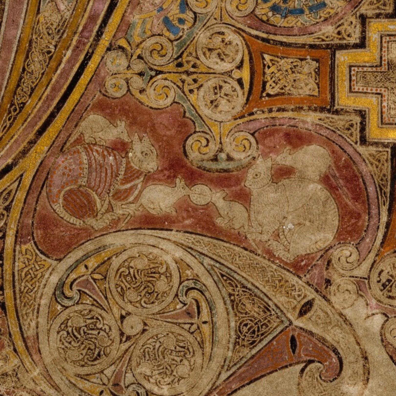 Symbolism in the Book of Kells: the Chi Rho page | Visit Trinity